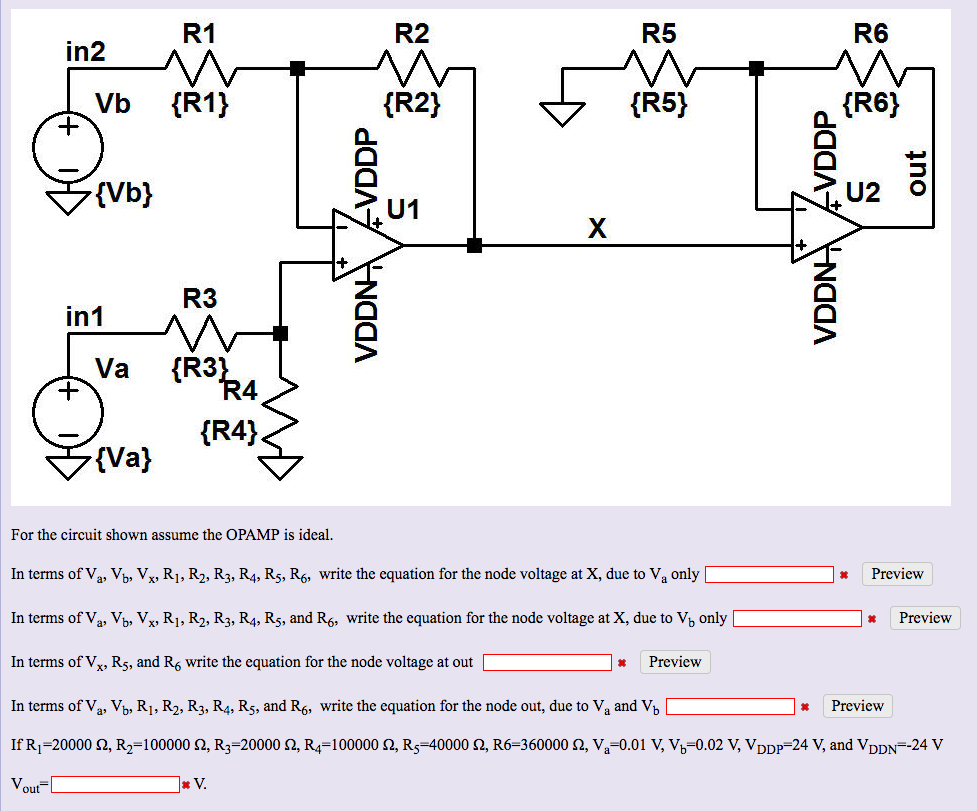 Solved R1 (R1) U1 U3 R3 V1 (R3) U2 (V1 n2 (R4) VSP VDDP) For | Chegg.com