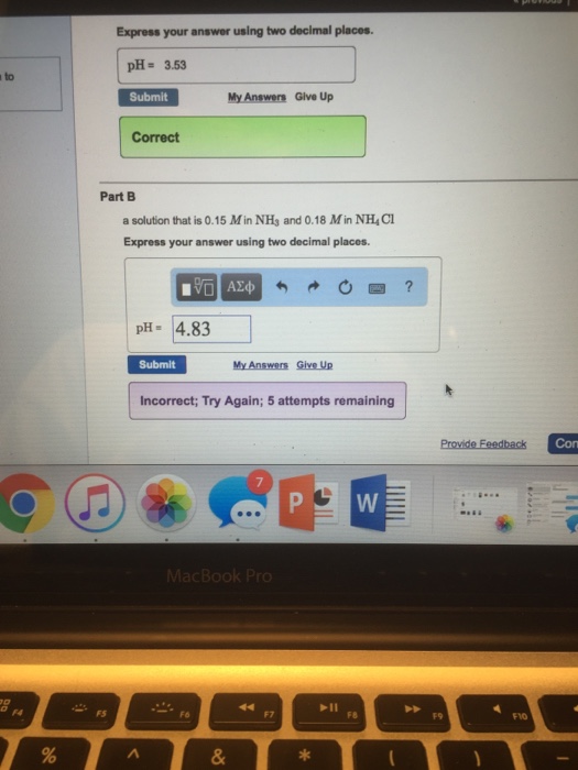 Solved Express your answer using two decimal places. pH- | Chegg.com