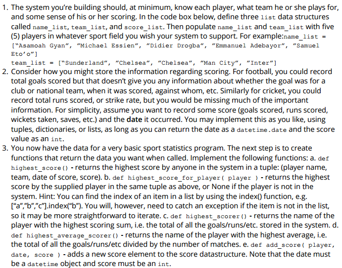 I wanna Working Code and only PYTHON EXPERT | Chegg.com