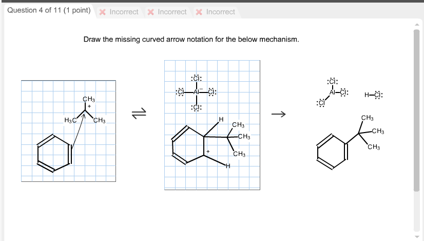 Solved Draw the missing curved arrow notation for the below | Chegg.com