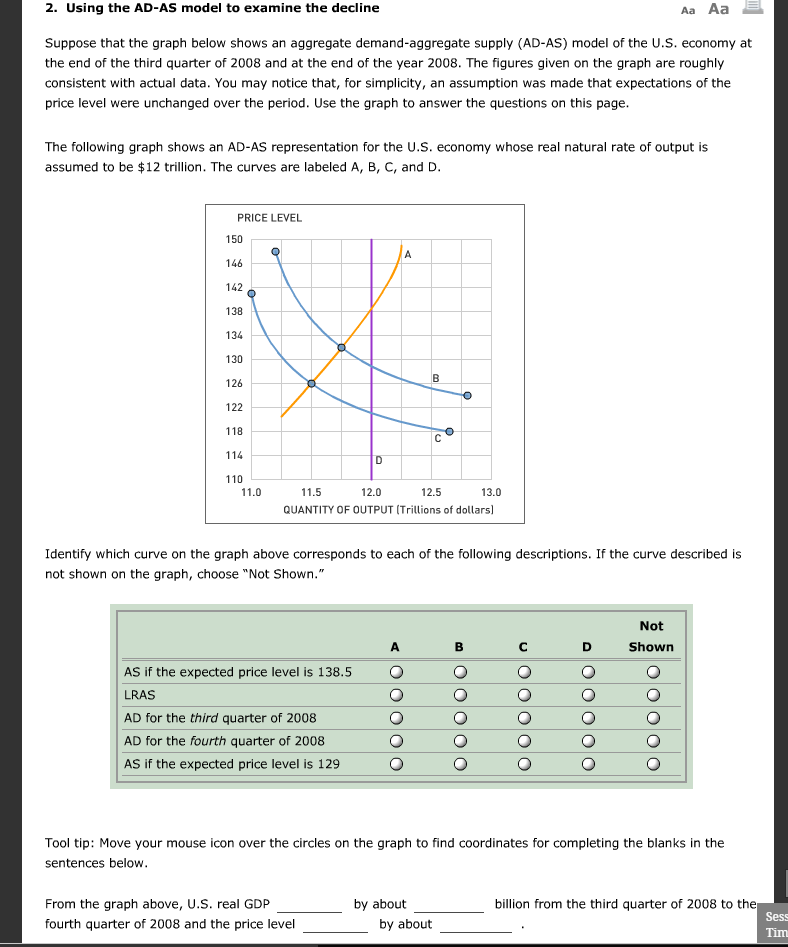 Solved Suppose that the graph below shows an aggregate | Chegg.com
