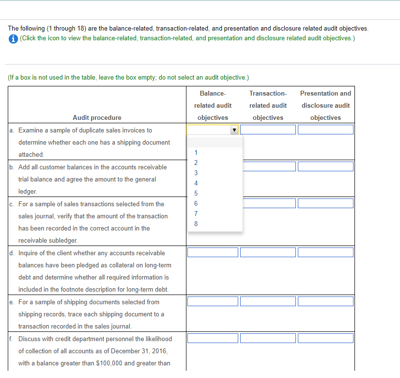 Solved The following (1 through 18) are the balance-related, | Chegg.com