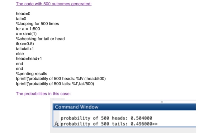 Solved (1) the Matlab code developed in Software Assignment | Chegg.com