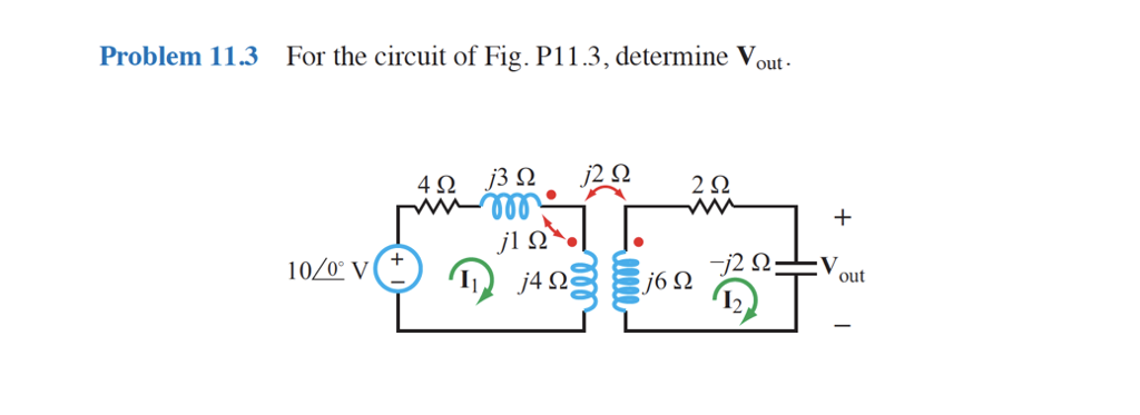 Solved Problem 11.3 For the circuit of Fig. P11.3, determine | Chegg.com