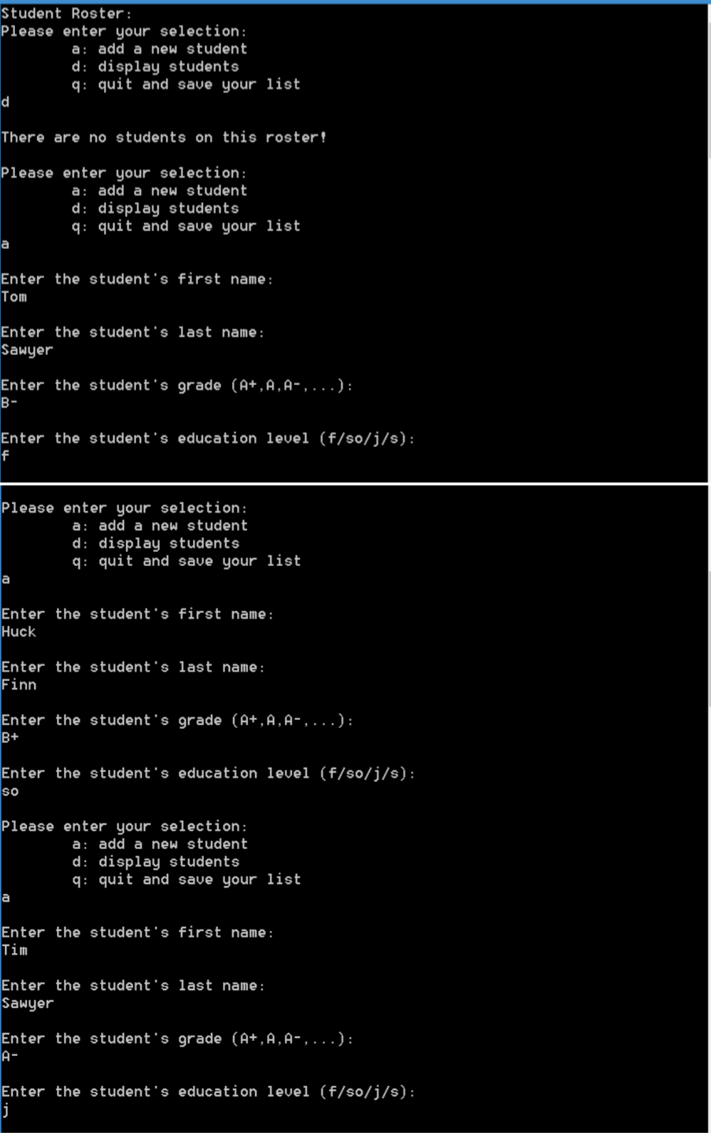 You are given a partially completed program hw05.c. | Chegg.com