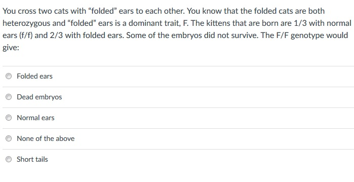 Solved A mutation that inactivates a gene can cause: All of | Chegg.com