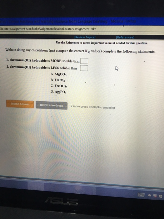 Solved Without doing any calculations (just Compare the | Chegg.com
