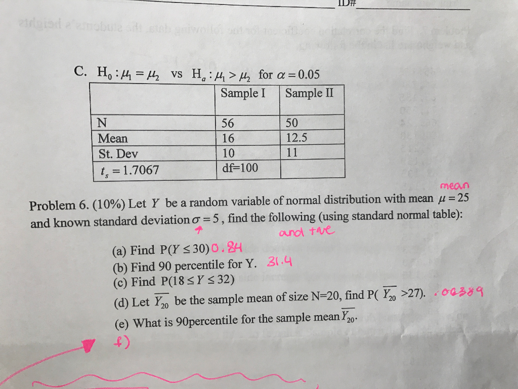 Solved H_0: mu_1 = mu_2 vs H_a: mu_1 > mu_2 for a = 0.05 | Chegg.com