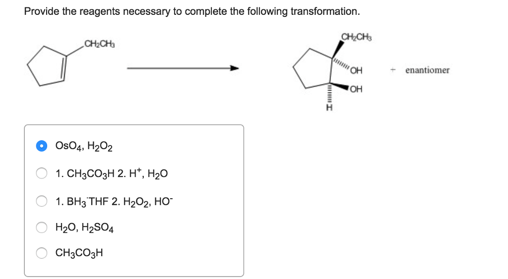 Solved Part A Provide the structure of the major organic | Chegg.com