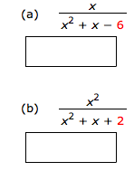 Solved Write out the form of the partial fraction | Chegg.com