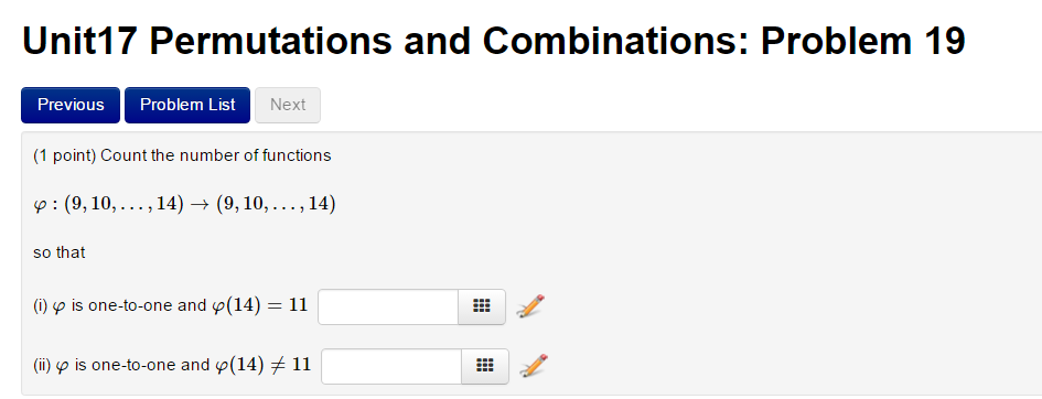 Solved Permutations and Combinations: Problem 19 Count the | Chegg.com