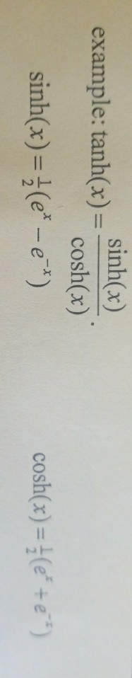 Solved tanh (x) dx 3. IX. Using your knowledge. Using the | Chegg.com