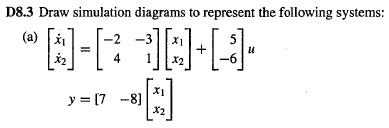 Solved Draw simulation diagrams for the given state | Chegg.com