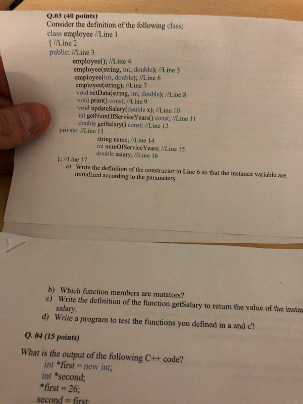 Solved 3 a b c d | Chegg.com