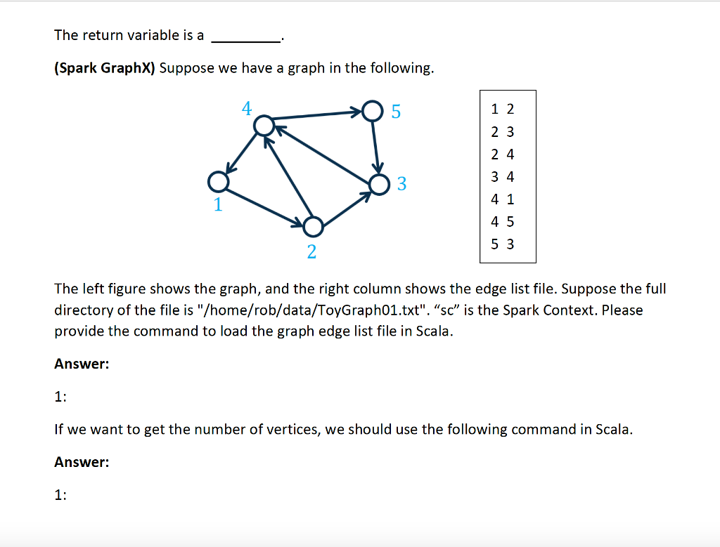 Problem 6 Basics For Spark Streaming And Graphx