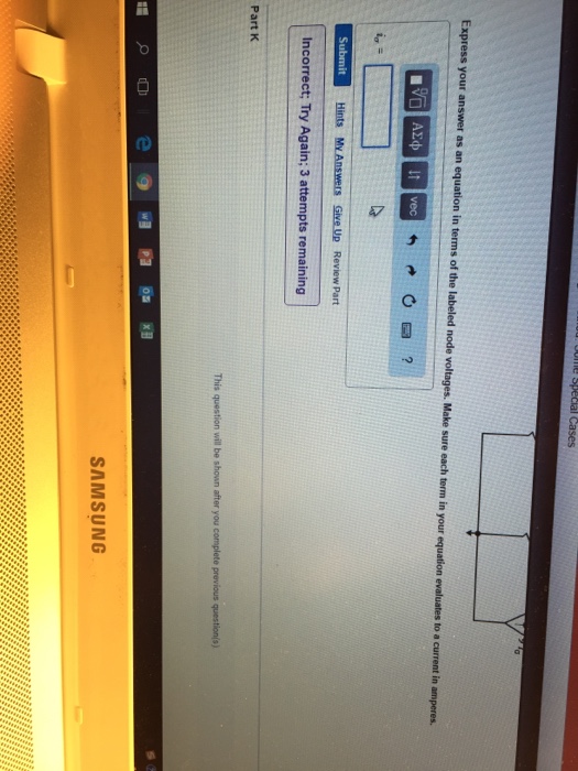 Solved Write The Constraint Equation Imposed By The