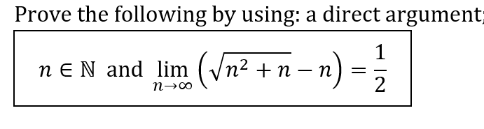 Solved Prove the following by using: a direct argument; n E | Chegg.com