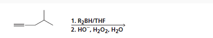Solved 1. R2BH/THF 2. HO, H202. H20 | Chegg.com