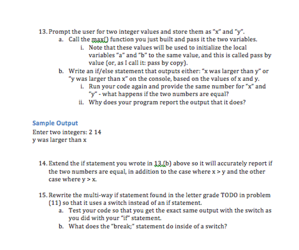 Solved import java.util. Scanner; Conditionals warmup | Chegg.com