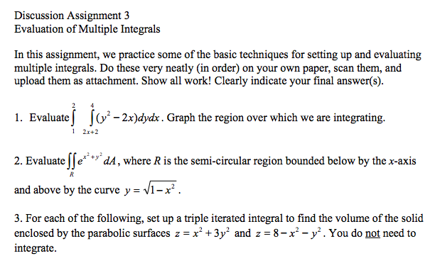 Solved Discussion Assignment 3 Evaluation of Multiple | Chegg.com Solved Discussion Assignment 3 Evaluation of Multiple | Chegg.com