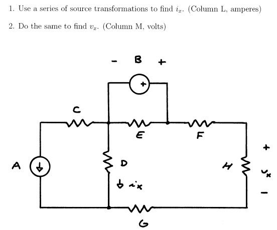 Solved Use a series of source transformations to find i_x. | Chegg.com
