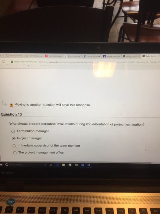 Solved Who Should Prepare Personnel Evaluations During Chegg