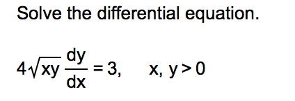 Solved Solve the differential equation. ?? | Chegg.com