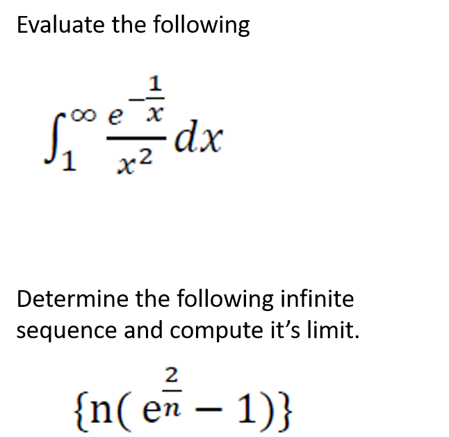 Solved 1 1 X 2 n en 1 Chegg