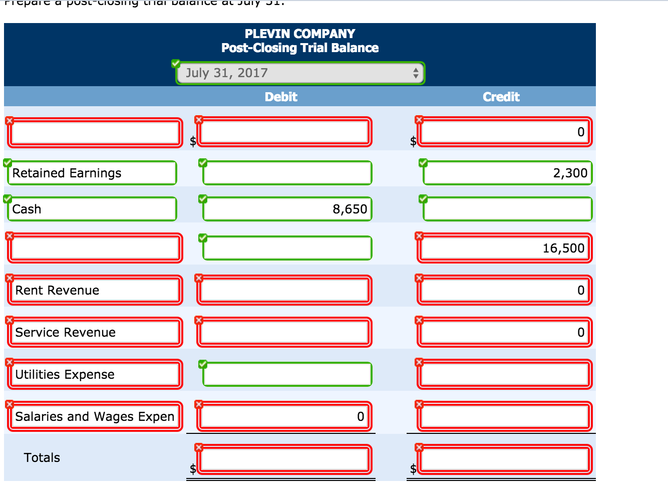 Solved Exercise 4-8 (Part Level Submission) Plevin Company | Chegg.com