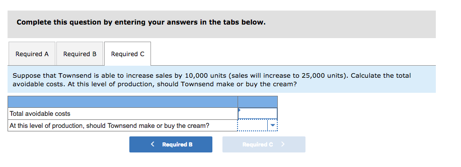 Solved Problem 13-25 Effects of the level of production on | Chegg.com
