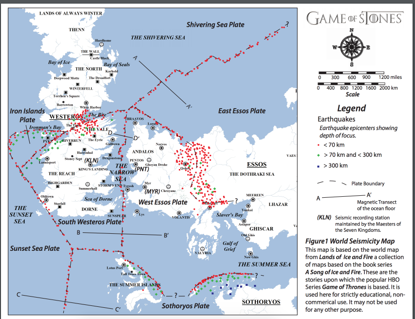 Solved LANDS OF ALVAYS WINTER Shivering Sea PlateGAME oF | Chegg.com
