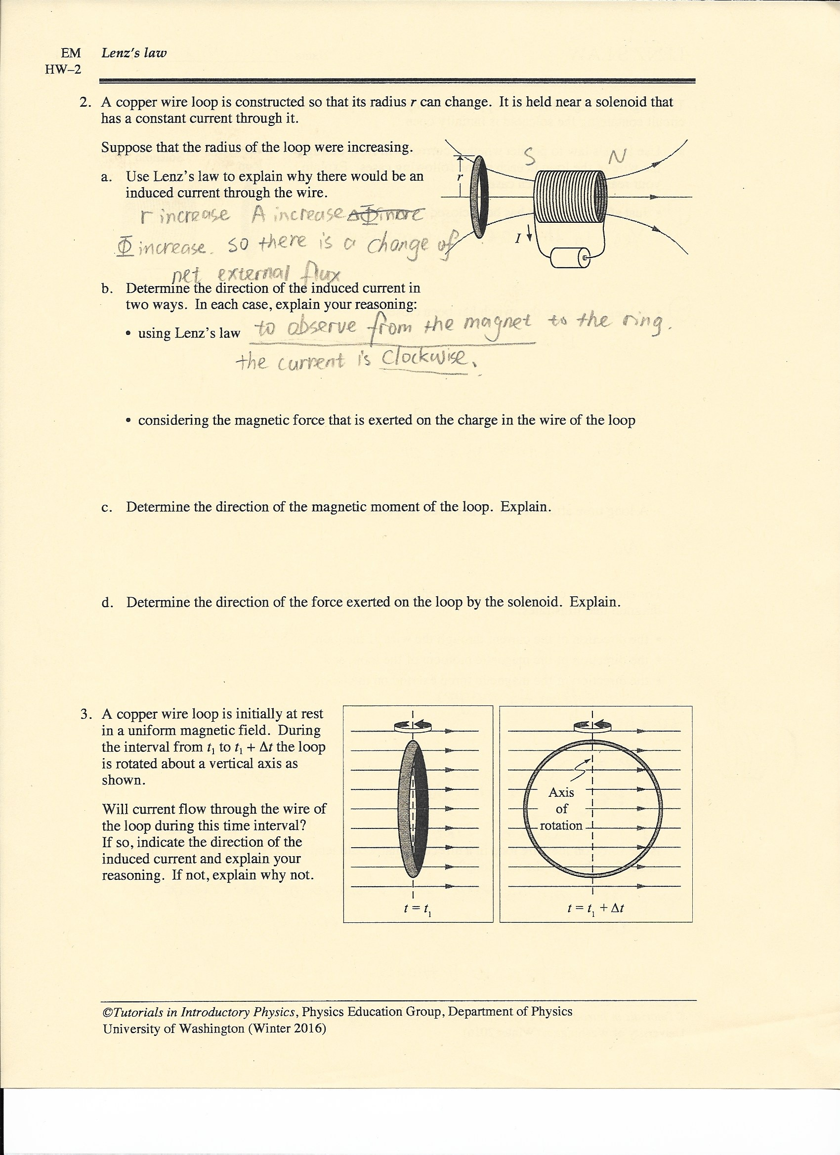 A copper wire loop is constructed so that its radius | Chegg.com