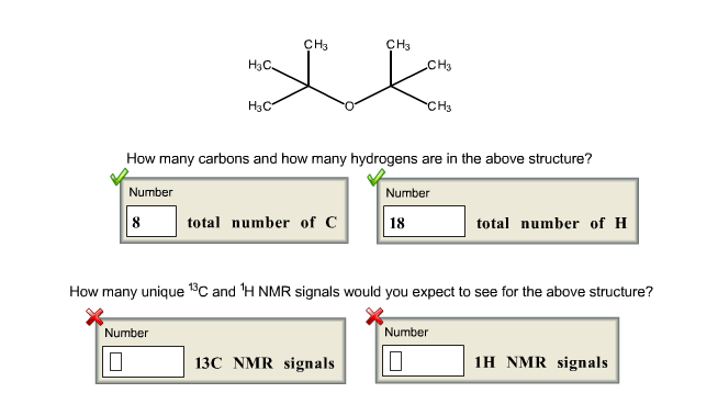 Solved CH3 CH3 H3C CH3 H3C CH3 How many carbons and how many | Chegg.com