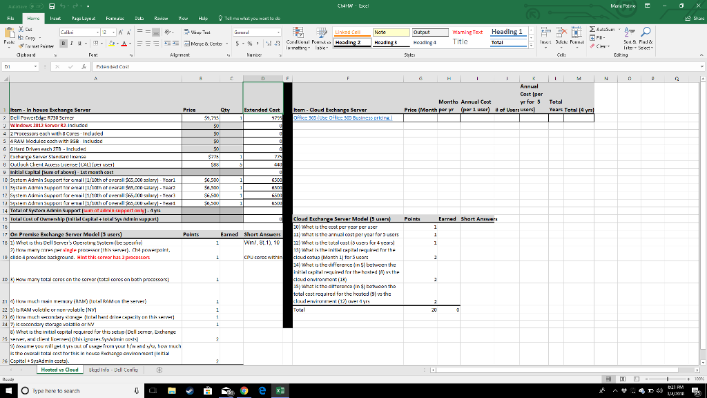 Microsoft Exchange server and Microsoft Outlook | Chegg.com