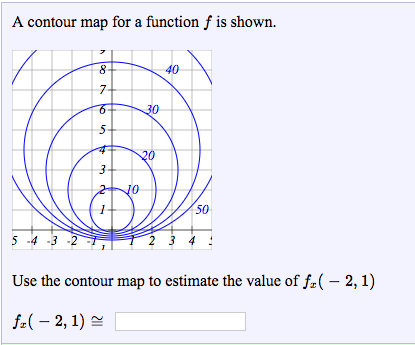 Solved A contour map for a function f is shown. Use the | Chegg.com