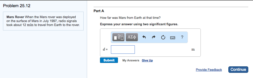 Solved Problem 25.12 Part A Mars Rover When the Mars rover | Chegg.com