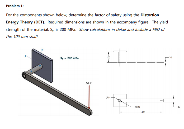 For the components shown below, determine the factor | Chegg.com
