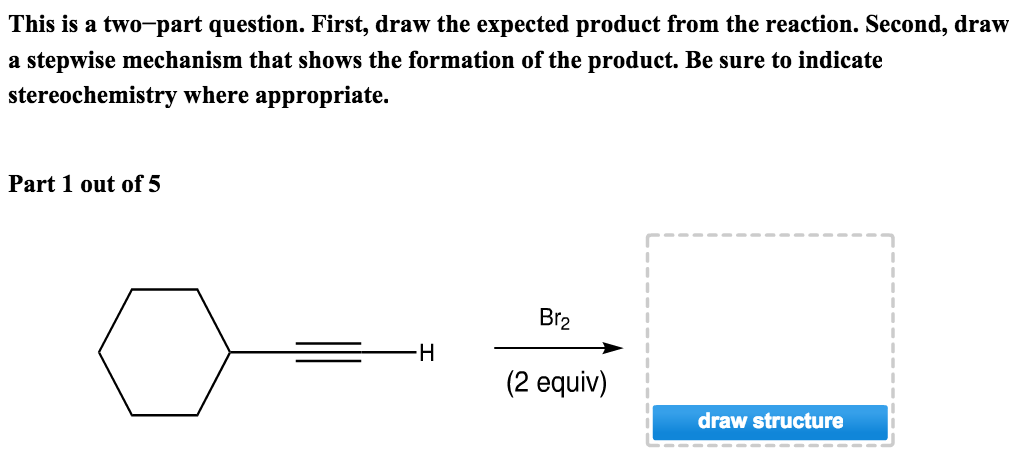 Solved This is a two-part question. First, draw the expected | Chegg.com