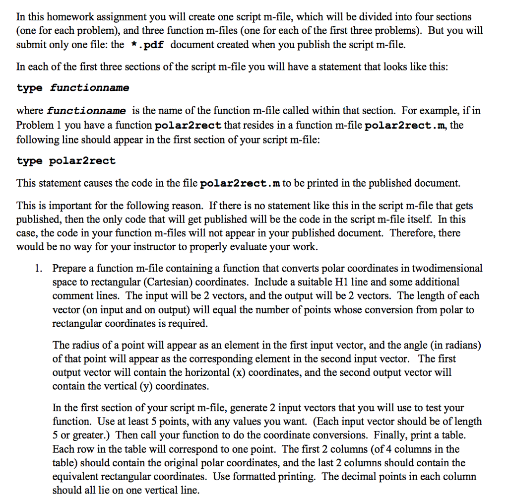 Solved In this homework assignment you will create one | Chegg.com