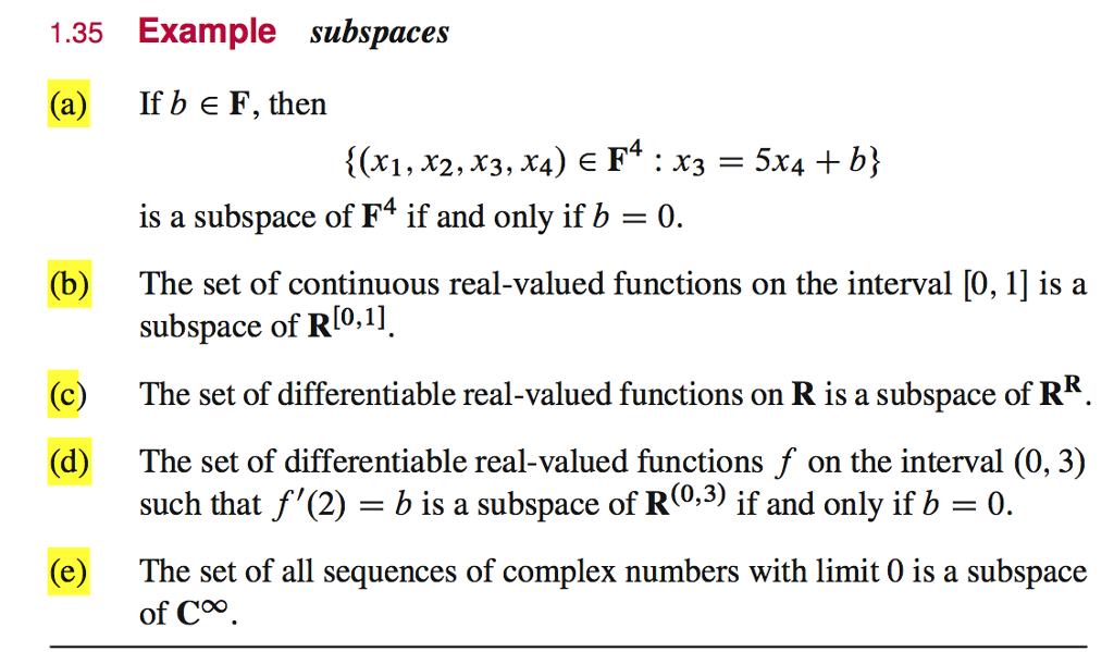 Solved Verify all the assertions in Example 1.35. | Chegg.com