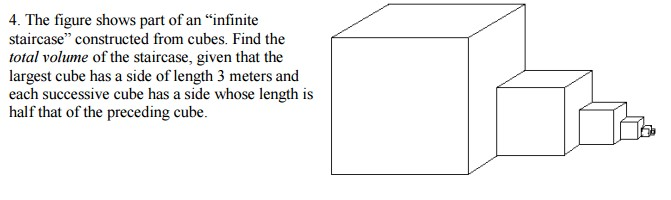 Solved The figure shows part of an "infinite staircase" | Chegg.com