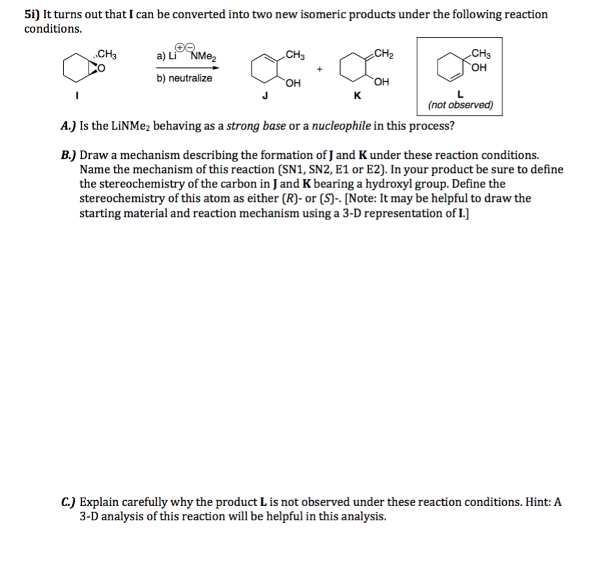 Solved 5) The reaction of 1-methylcyclohexene with a mixture | Chegg.com