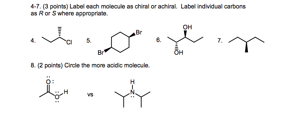 Solved 1,2. (4 points) Draw all of the important resonance | Chegg.com