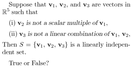 Solved Suppose that vi, v2, and v3 are vectors in R5 such | Chegg.com