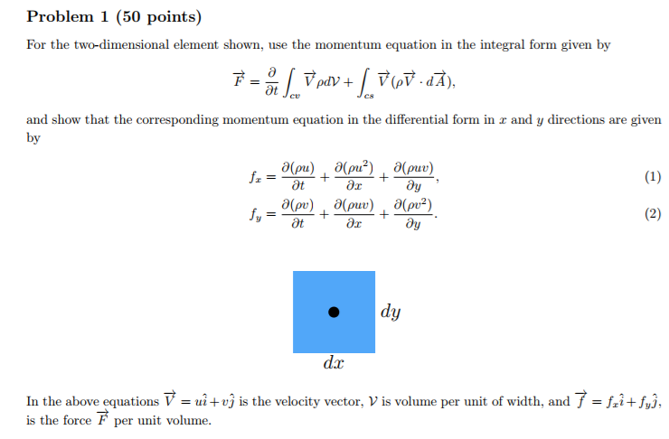Solved Problem 1 (50 points) For the two-dimensional element | Chegg.com
