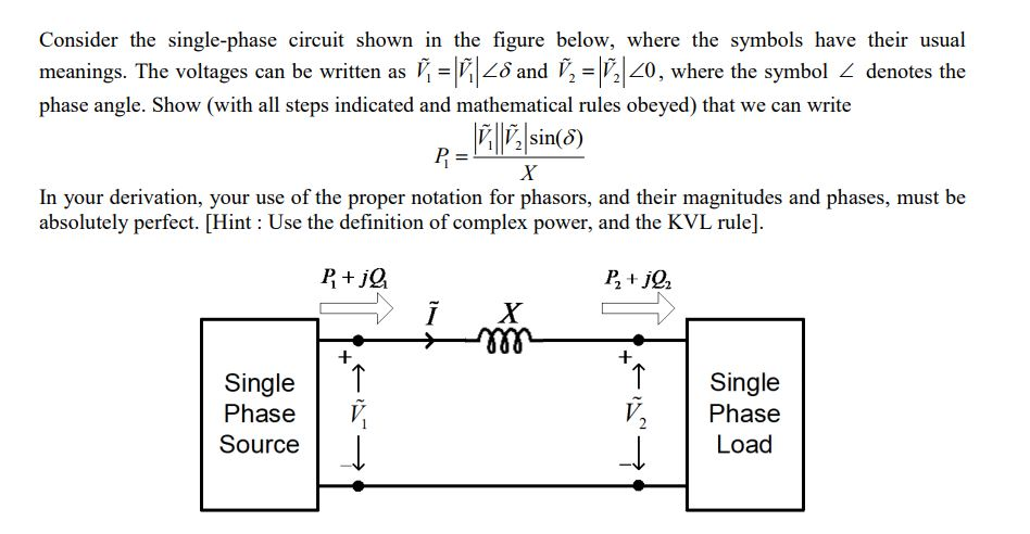 Single Phase Symbol