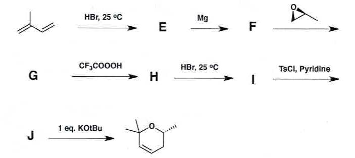 HBr, 25 oC CF3coooH 1 eq. KotBu Mg HBr, 25 °C Tsci, | Chegg.com