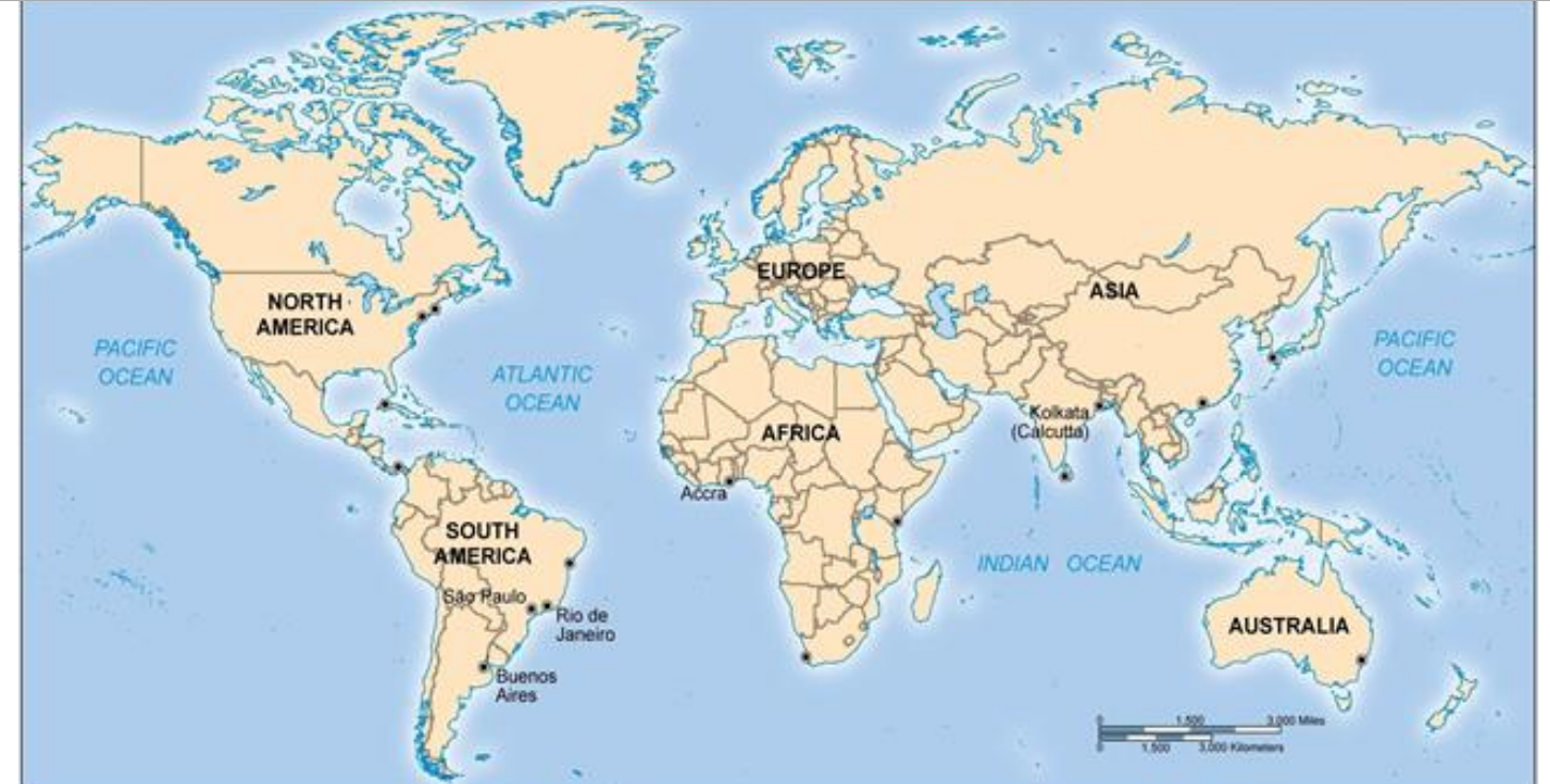Global cities are identified and ranked by a combination of chegg - ivymopa