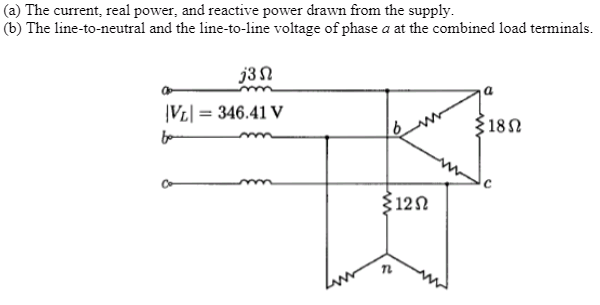 Solved Problem 3: A balanced A-connected load consisting of | Chegg.com