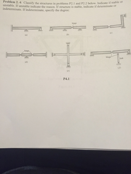 Solved Having some issues determining if a structure is | Chegg.com